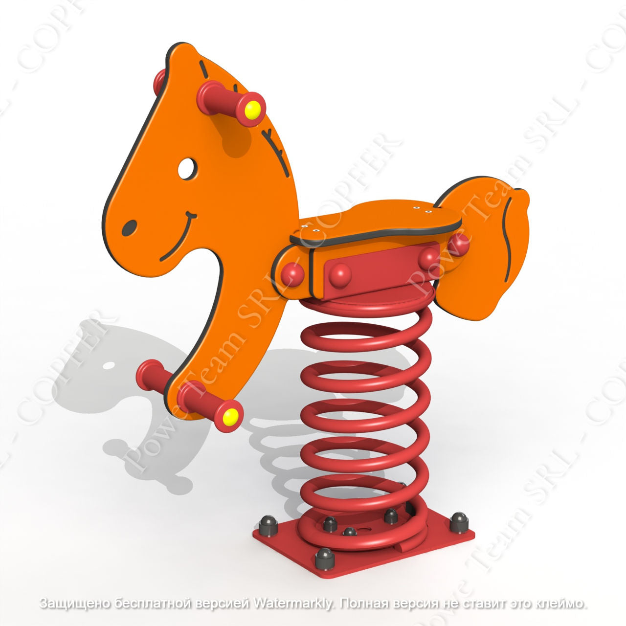 Balansoar pe arc elicoidal PTP 029-03 – Copfer